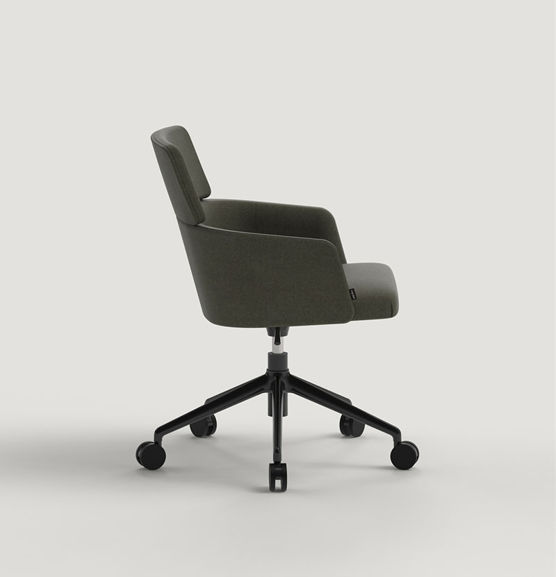 Poltrona Concord con ruote - Capdell